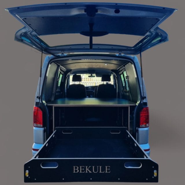 BEKULE OutBack XW extra wide Kombi utility bed pod VW T5 t6 Transporter ...