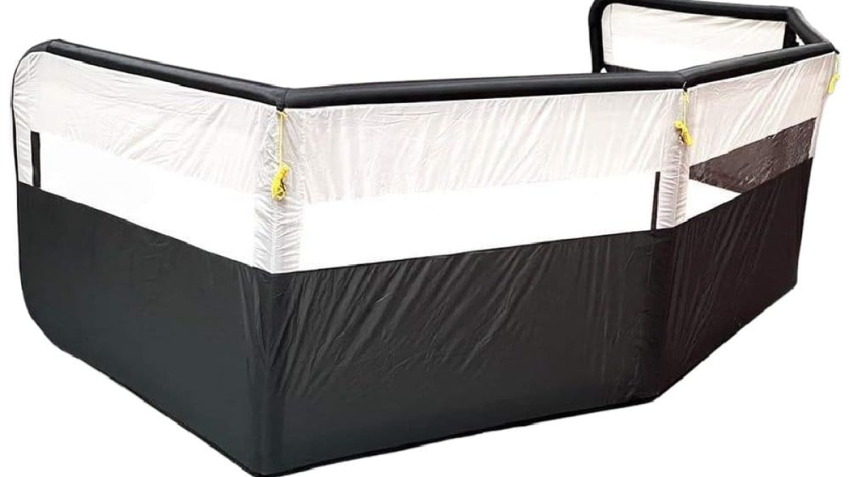Royal Leisure Air 5 Fixed Panel Inflatable Windbreak including pump ...