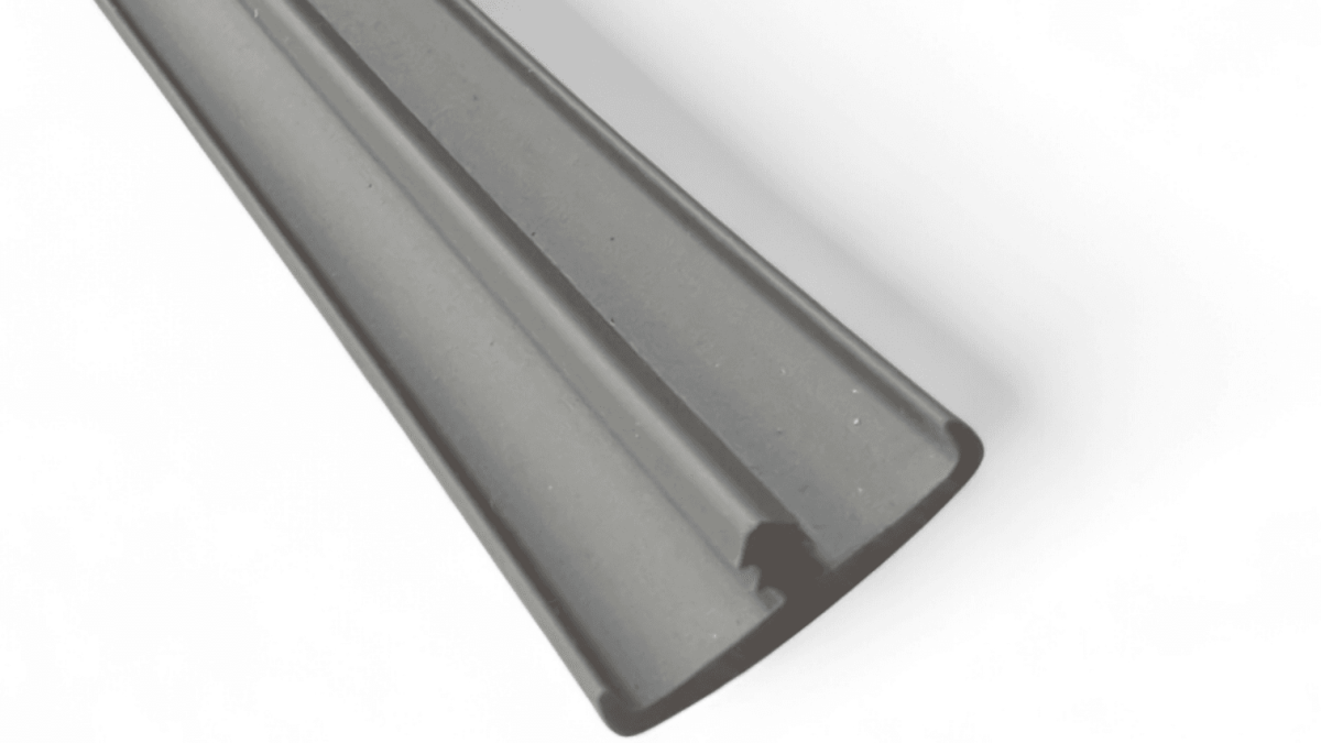 Single Lip T-trim 15-16mm SILVER